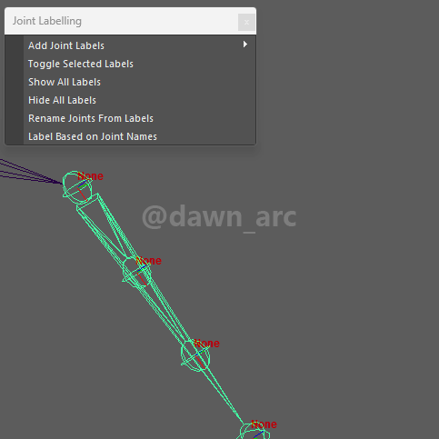 [Maya]Rigging 03 - Visualization